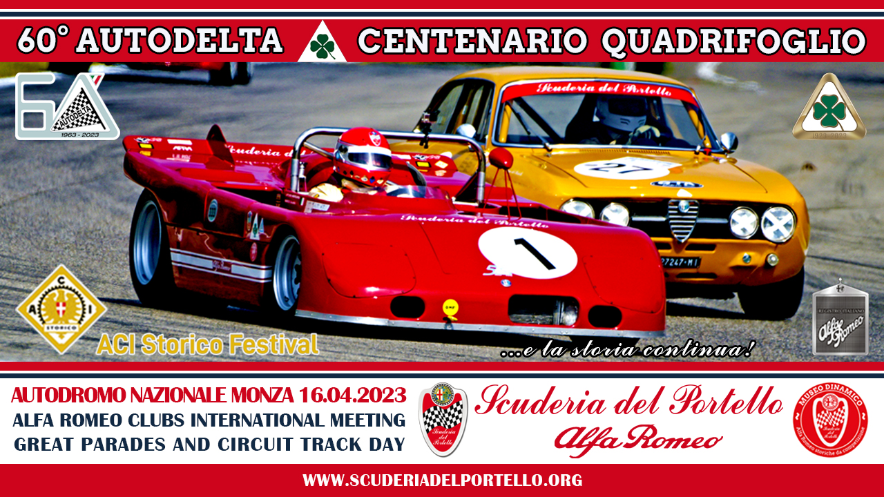 60° AUTODELTA | CENTENARIO QUADRIFOGLIO - AUTODROMO NAZIONALE MONZA 16. ...
